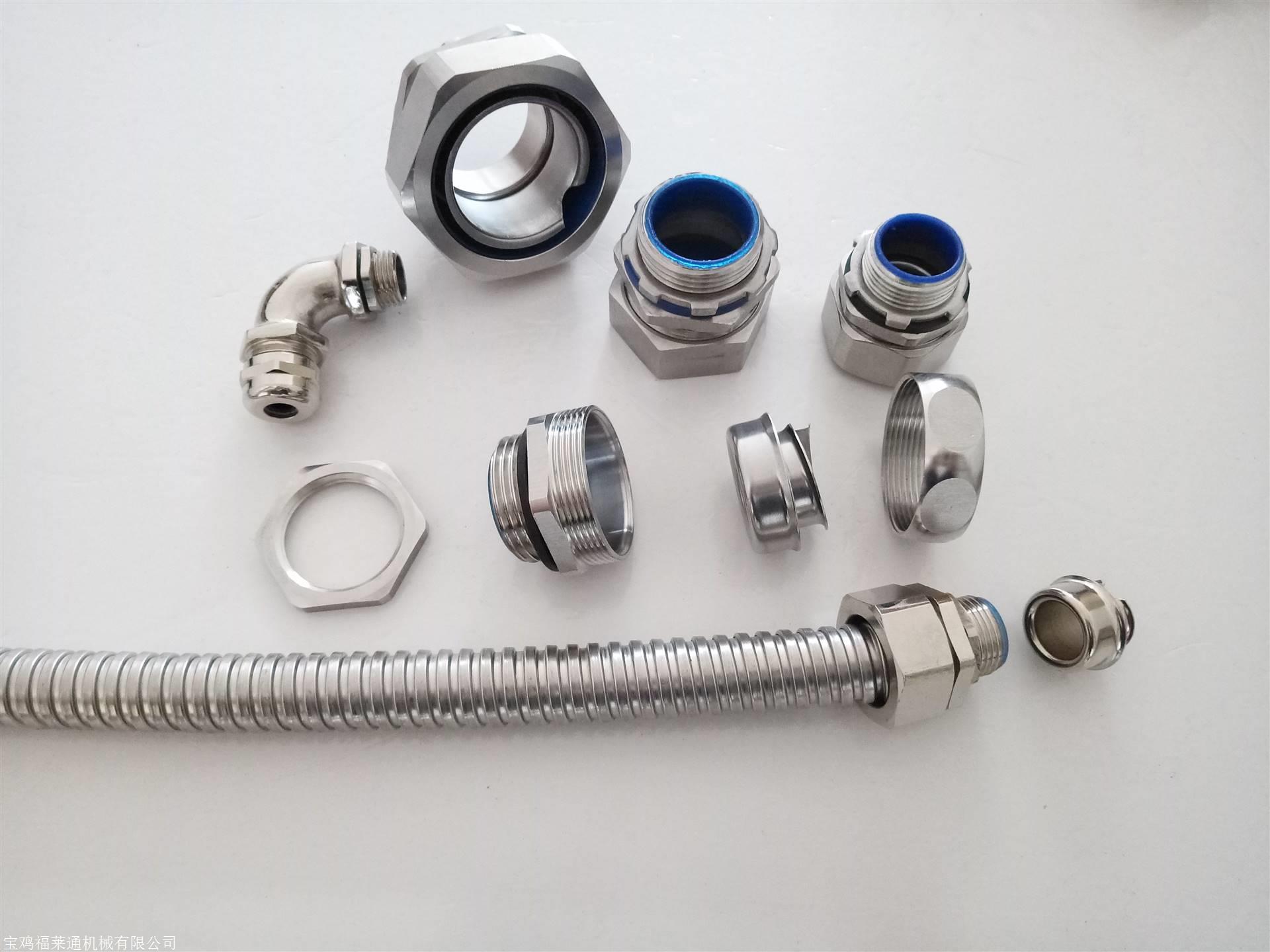 供应安康仪表设备保护电缆用DN16-G1/2不锈钢外丝接头304材质_不锈钢外丝接头_宝鸡福莱通机械有限公司