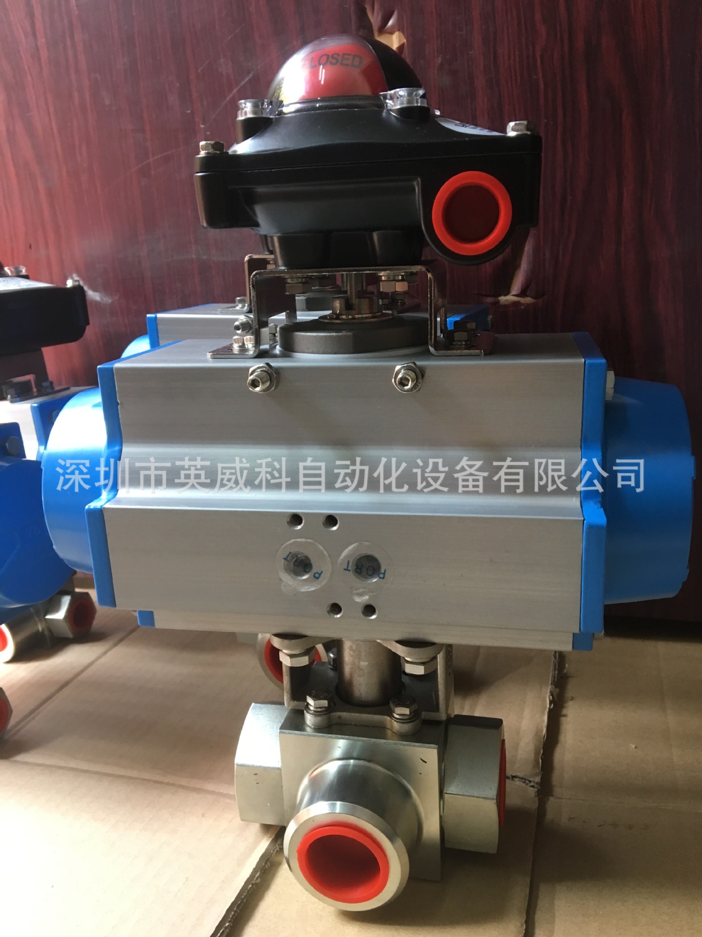 意大利invco气动高压三通球阀 - 泵阀批发网