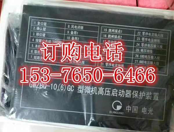 GWZBQ-10(6)GC型微机高压启动 - 电气控制批发网