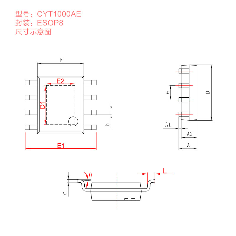 高压线性驱动器芯片CYT1000AE驱动 - 电子批发网