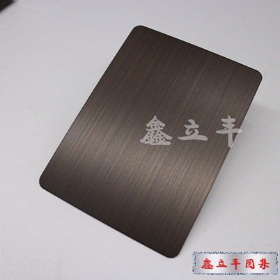 手工拉丝仿古铜做旧不锈钢板 - 建材批发网