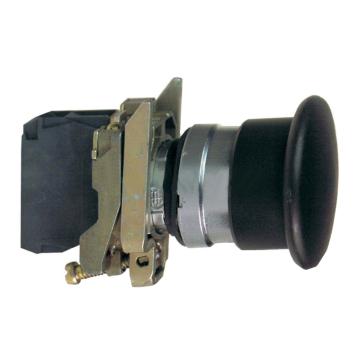 施耐德 电气金属按钮，XB4BC21 黑色 蘑菇头 1NO - 工业品采购平台