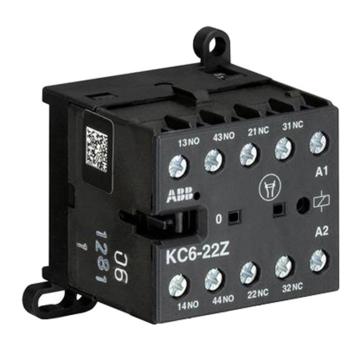 ABB 四极直流线圈中间继电器，KC6-22Z（DC24V) - 工业品采购平台