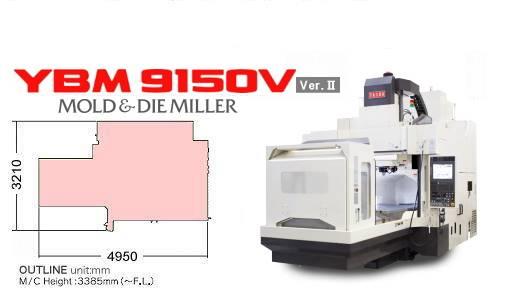 日本安田CNC JIGBORER YSD亚司达YBM 1218V加工中心-搜了网